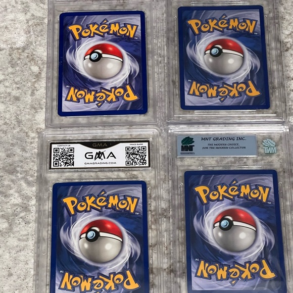 Pokemon | Toys | St Edition Graded Holo Venomoth Meowth Slowpoke Gloom ...